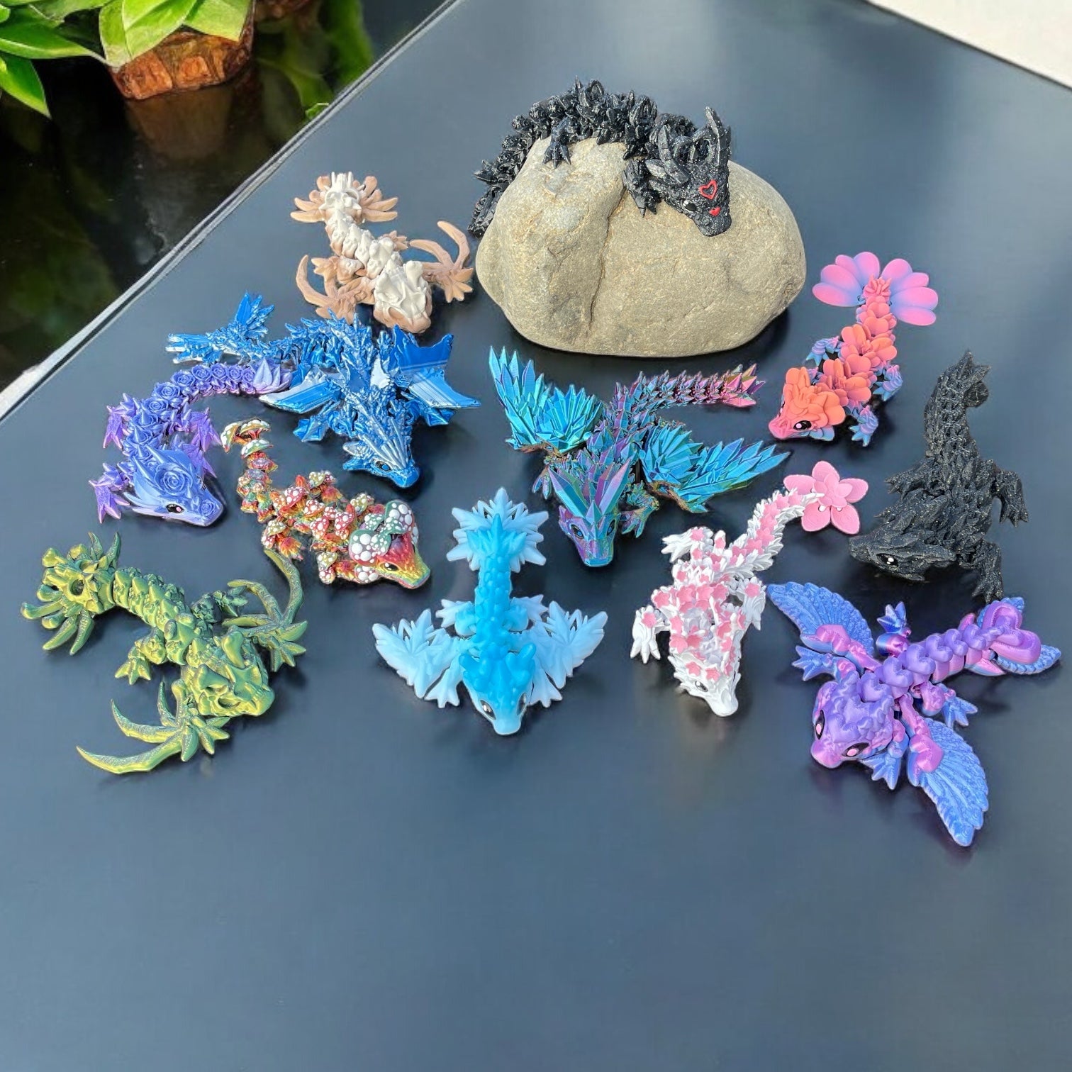3D Fantasy NZ - 3D printed articulated dragons & fidget toys