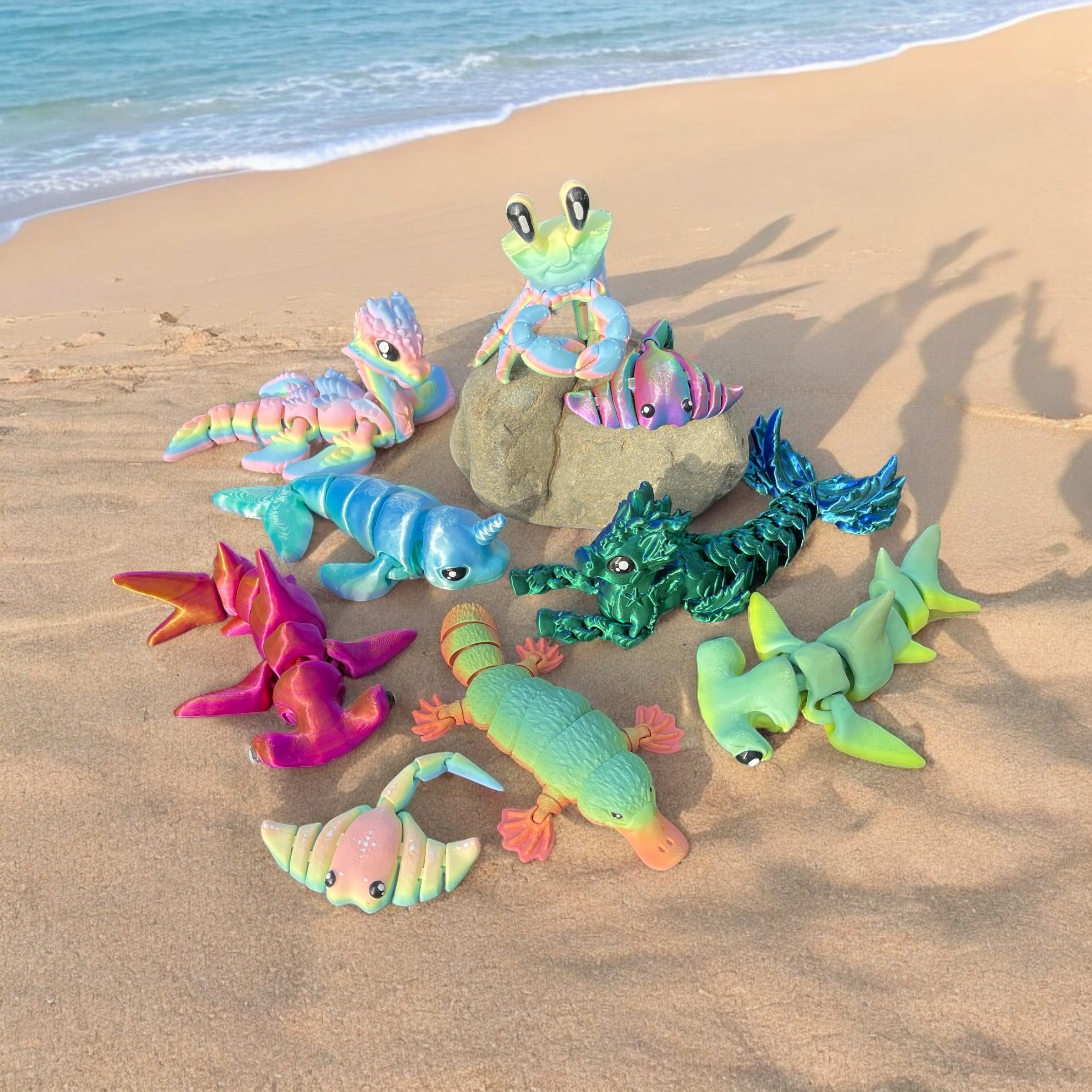 3d printed aquatic creatures - NZ made – 3D Fantasy
