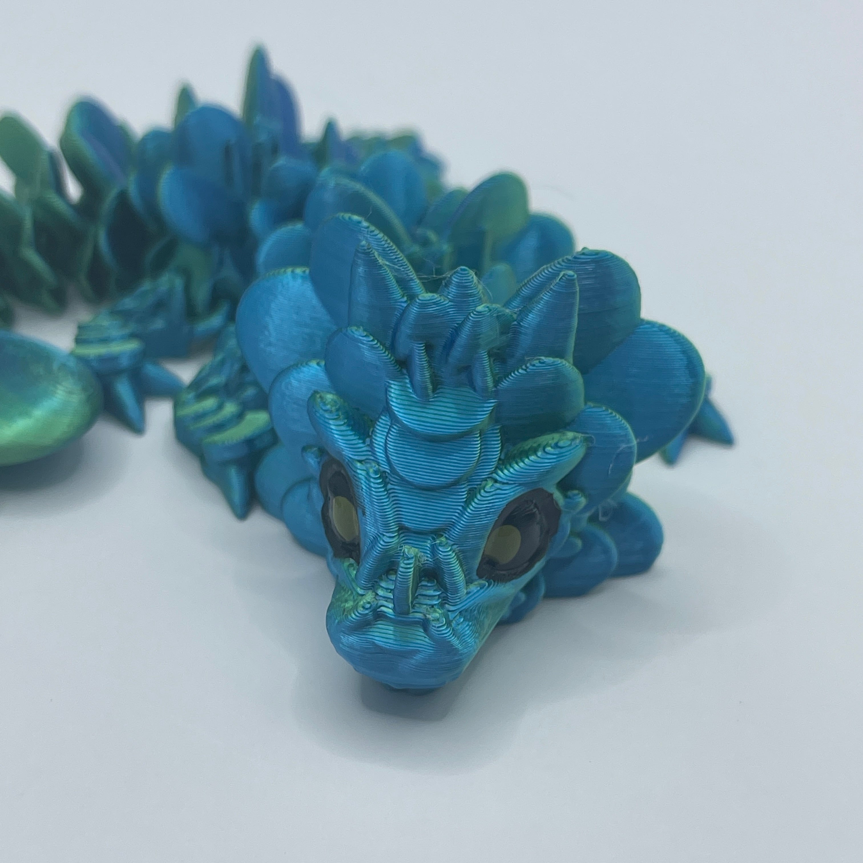 3D Printed Baby Clover dragon - NZ made and hand painted – 3D Fantasy