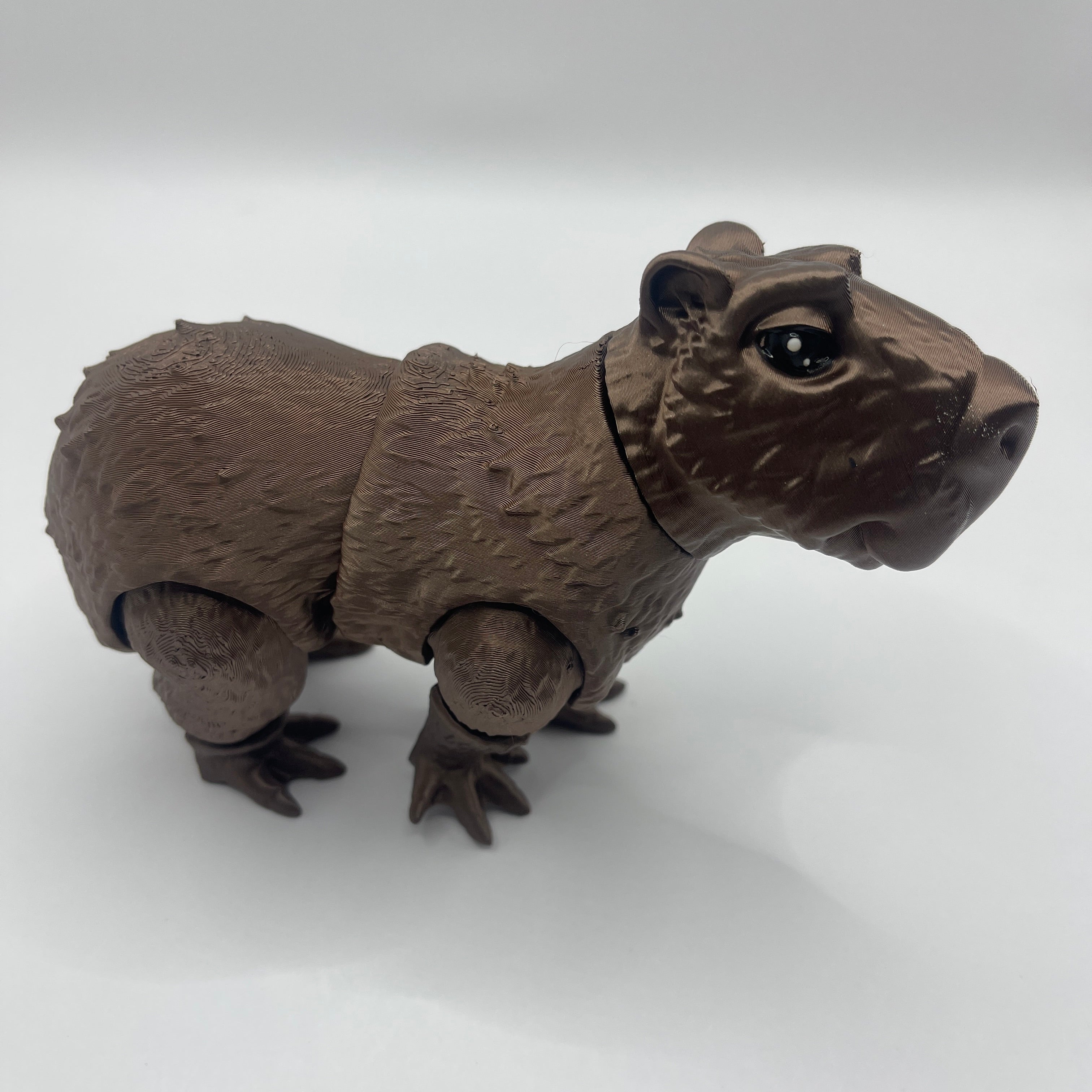 3D Printed Capybara - NZ made and hand painted – 3D Fantasy
