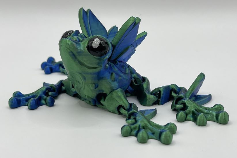 3D Printed Flutter Frog - NZ made and hand painted – 3D Fantasy