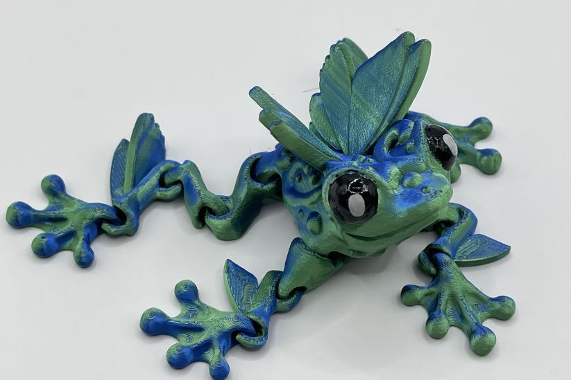 3D Printed Flutter Frog - NZ made and hand painted – 3D Fantasy