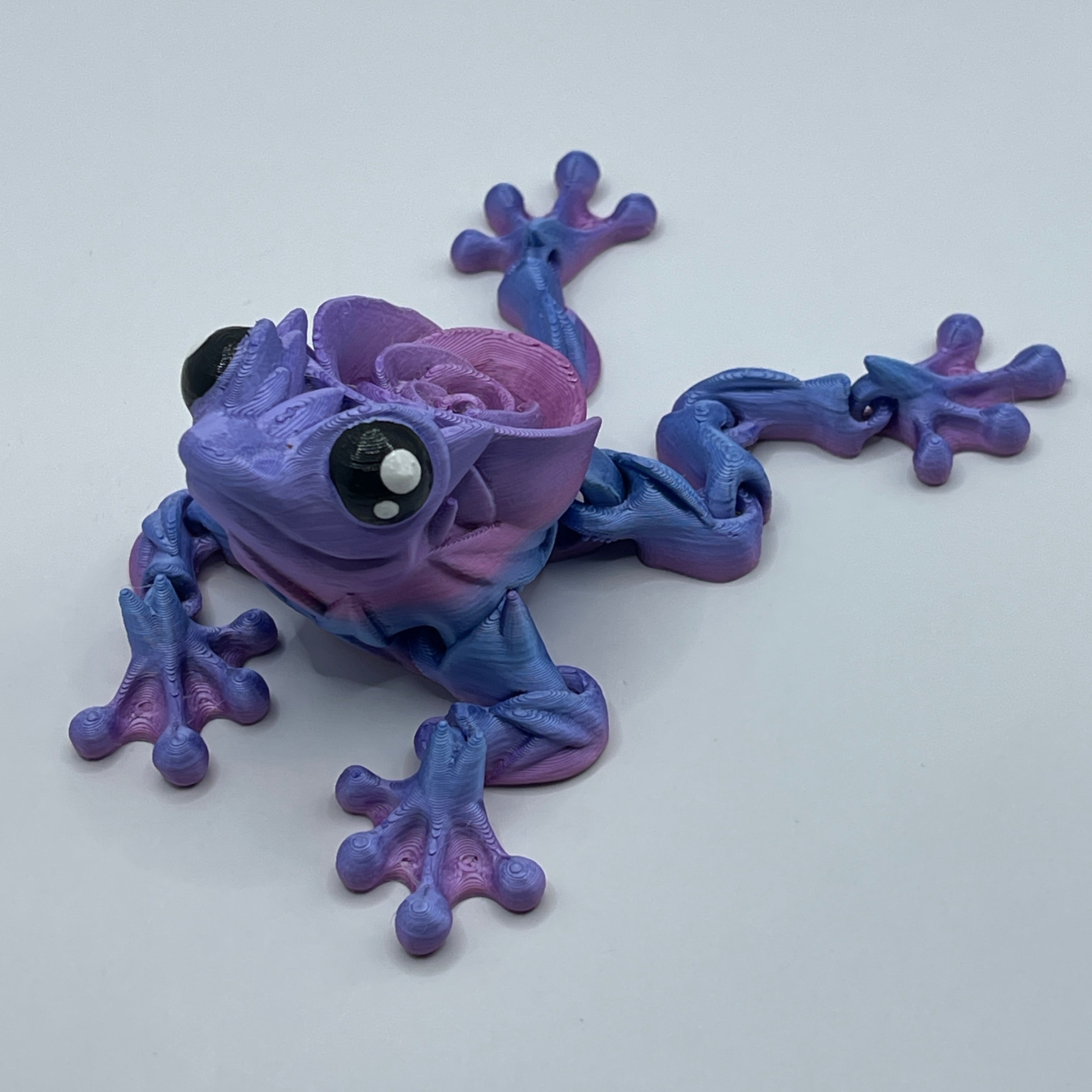 3D Printed Rose Frog - NZ made and hand painted – 3D Fantasy